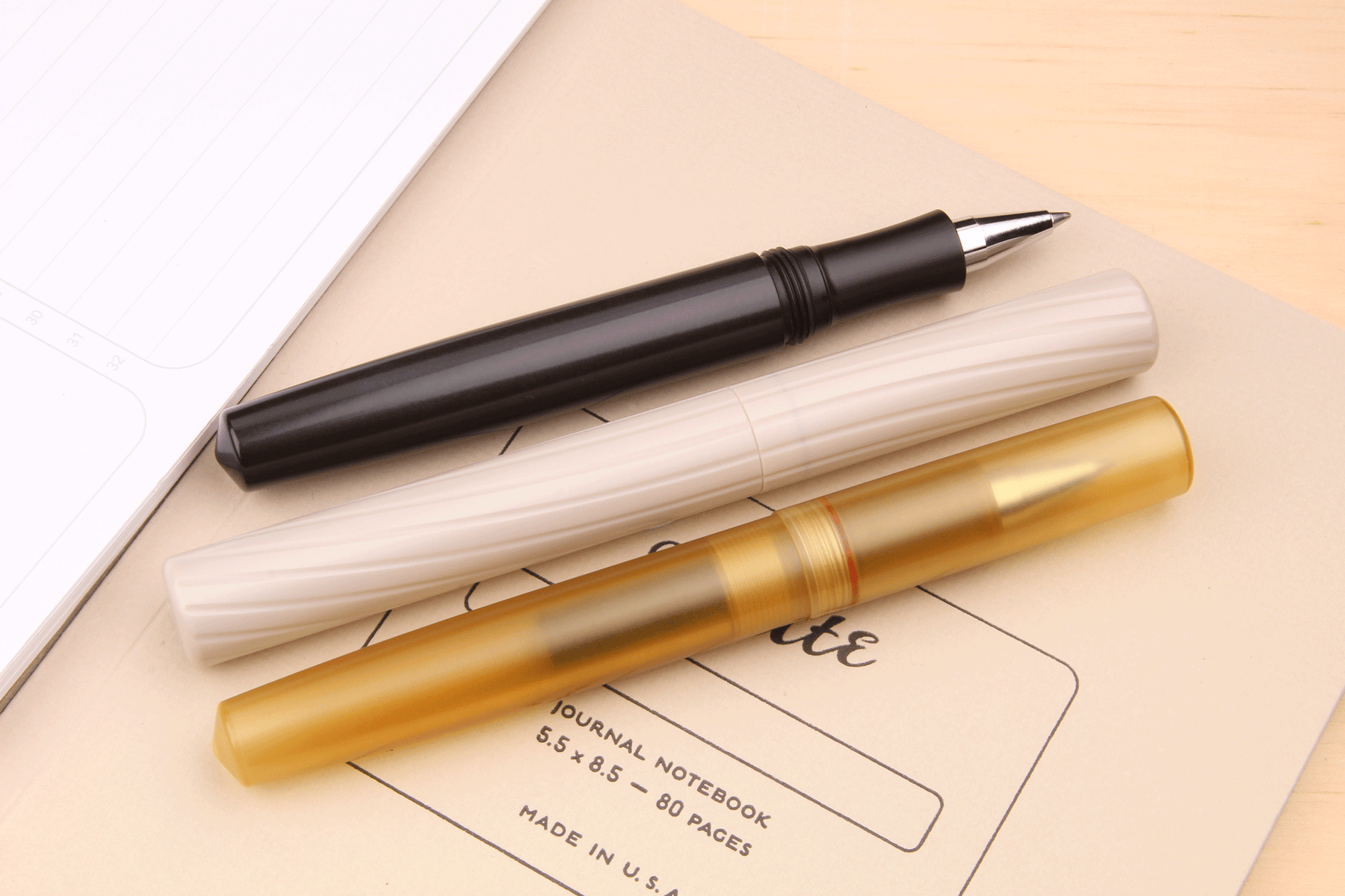 The Engineered Plastics Fountain Pen. In Peek, Ultem and Black Ultem ...
