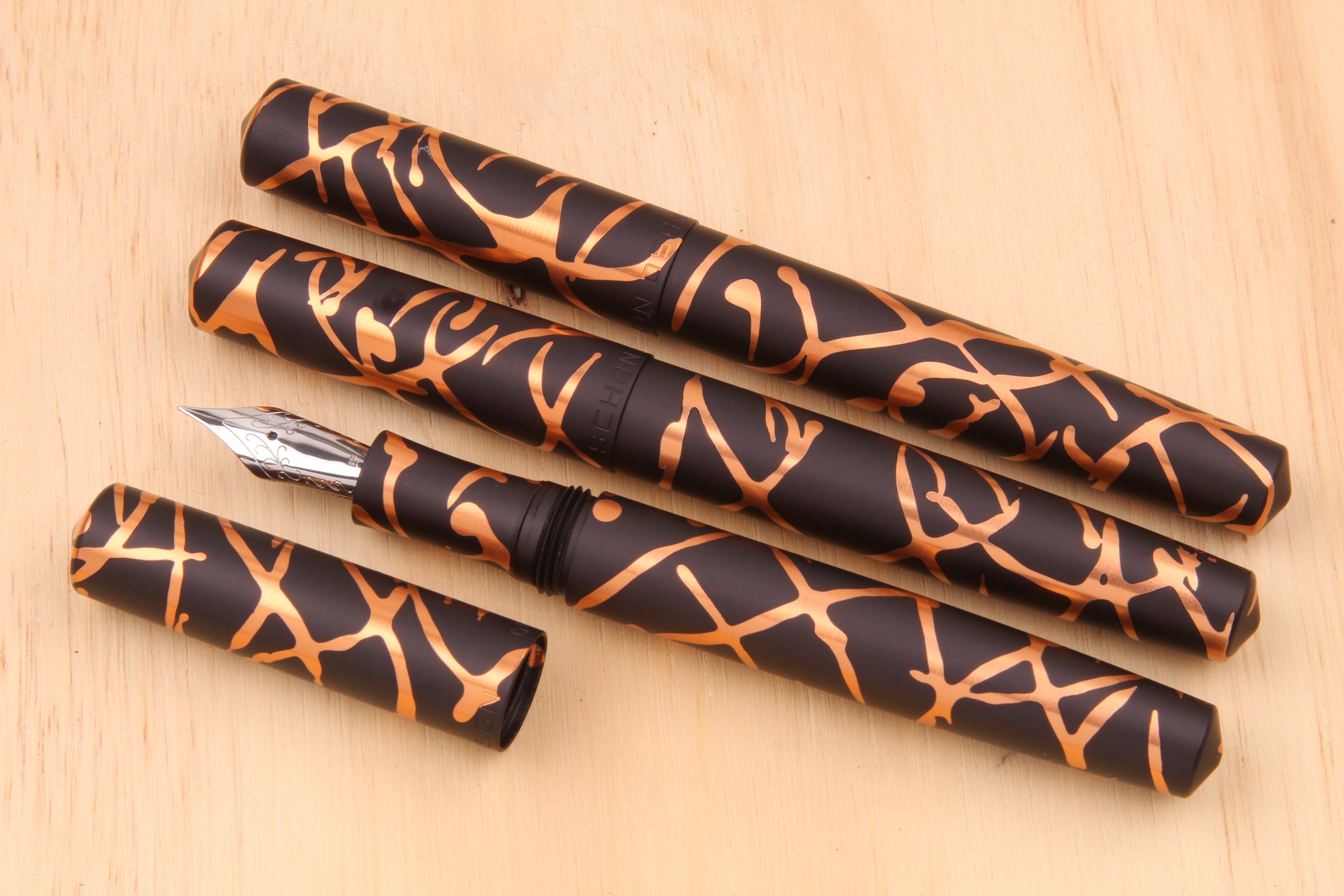 Anodized Aluminum "Full Sized" Fountain Pen | Schon DSGN