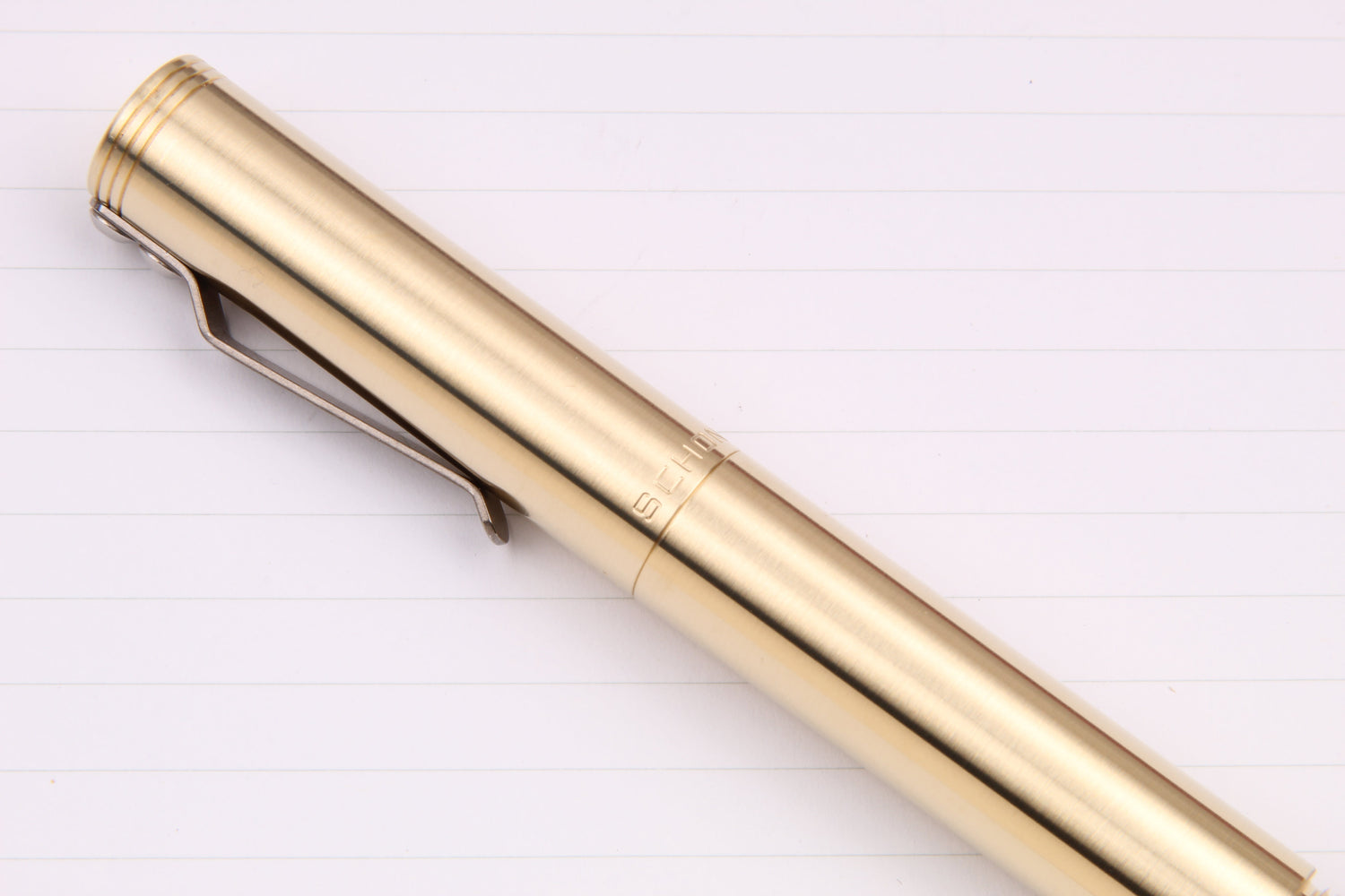 Schon DSGN | The Classic Machined Pen. Brass, Aluminum, Titanium, Steel ...